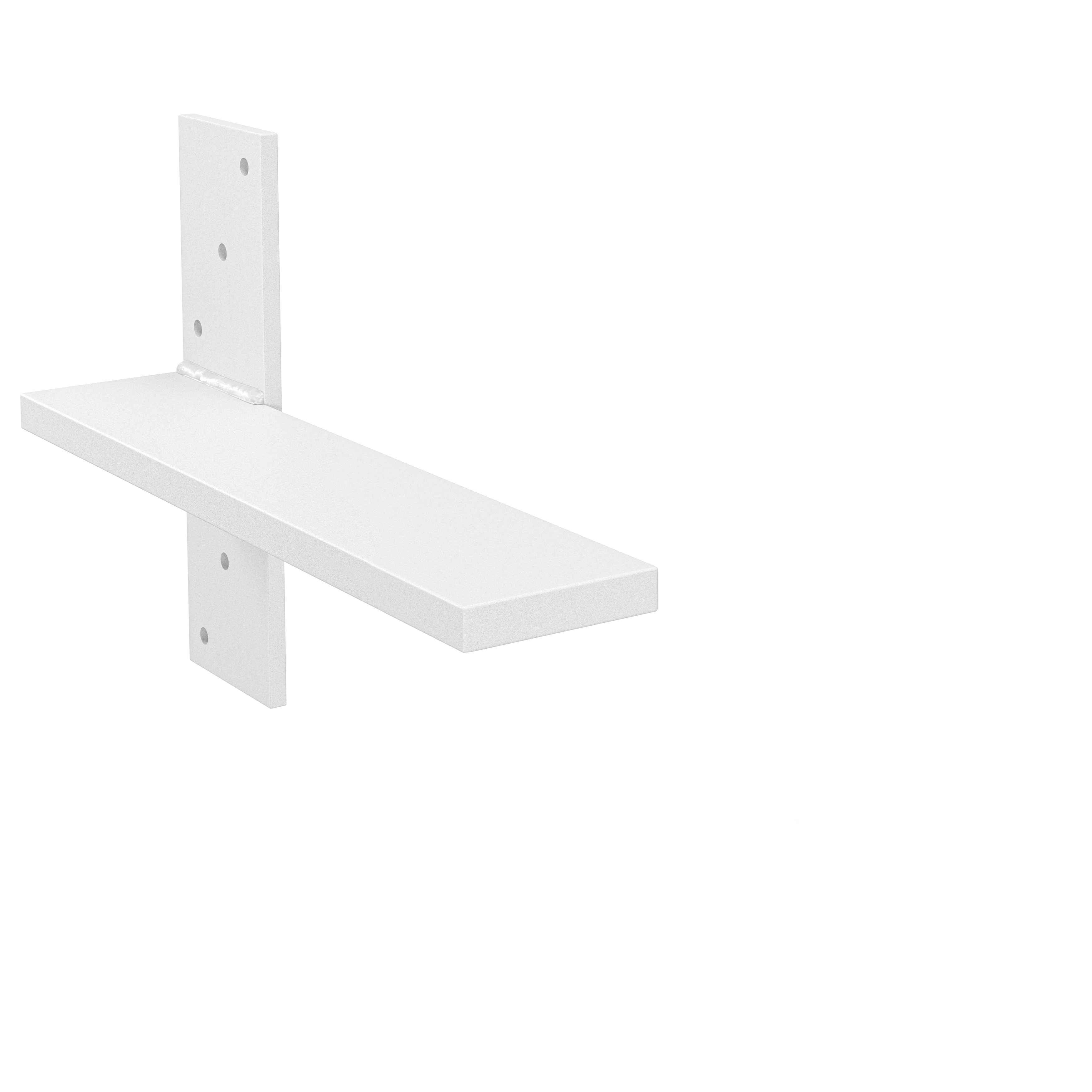 Hidden Stud-Mounted Floating Bench Bracket – Concealed Support