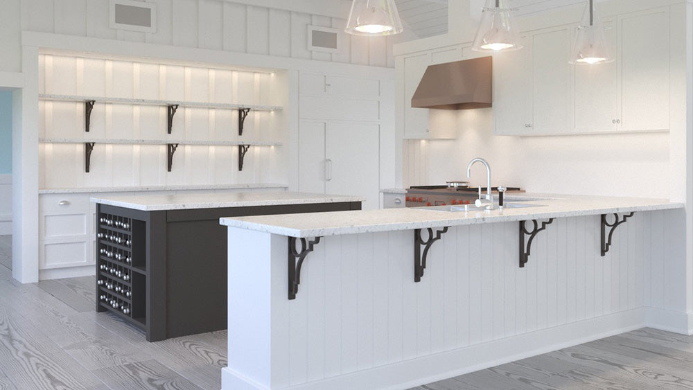 Hidden Countertop Support Brackets | Support Your Granite Countertops ...