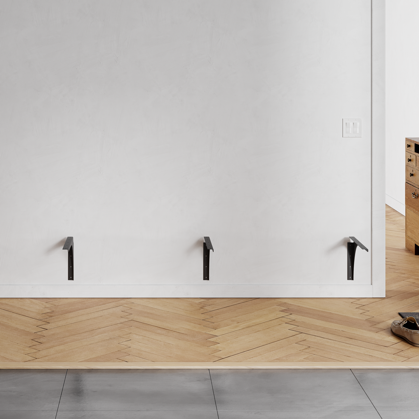 Front Mount Bench Brackets | Ultimate Support for Wall-Mounted Benches