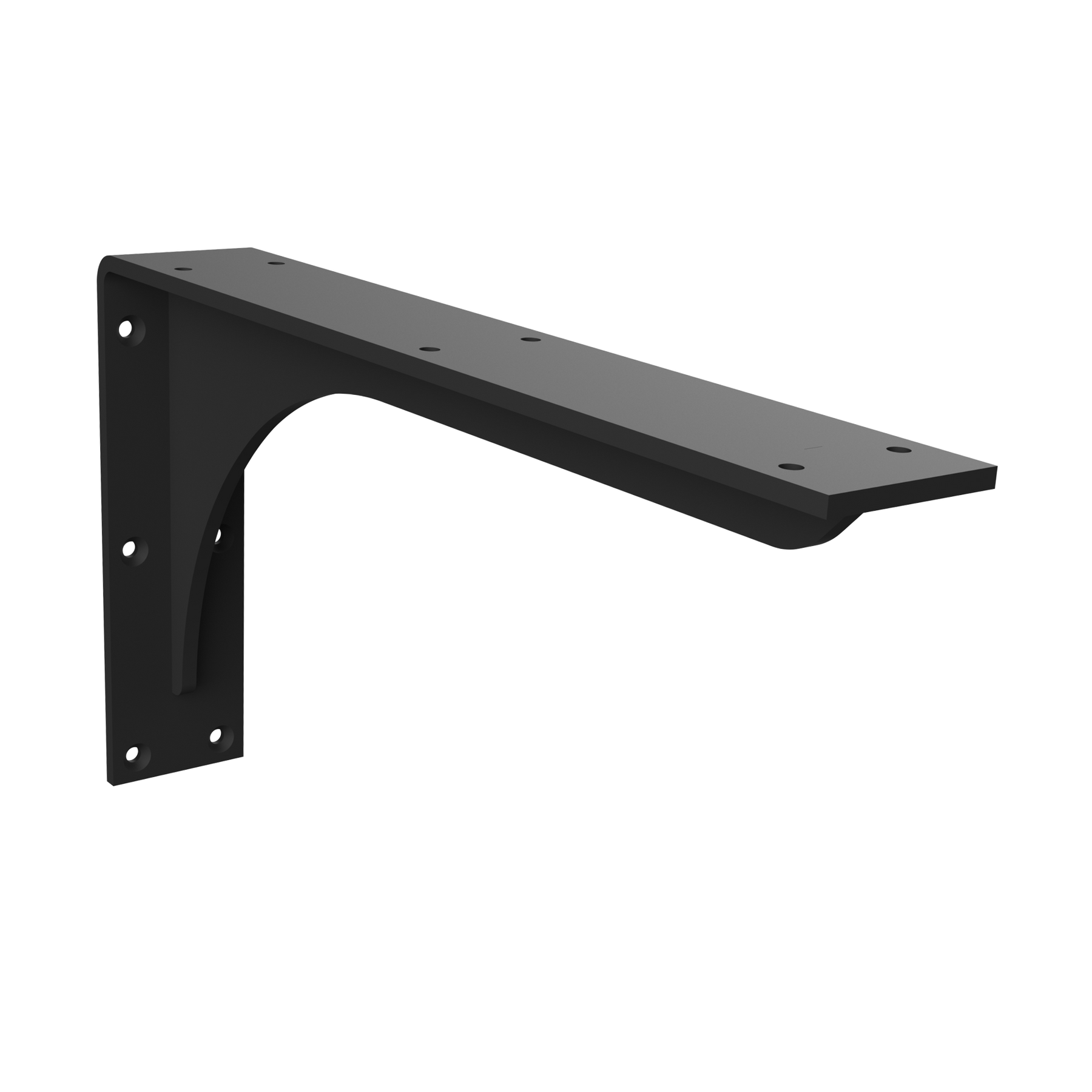 Heavy Duty Floating Bench Bracket | IronSupports.com - Iron Supports