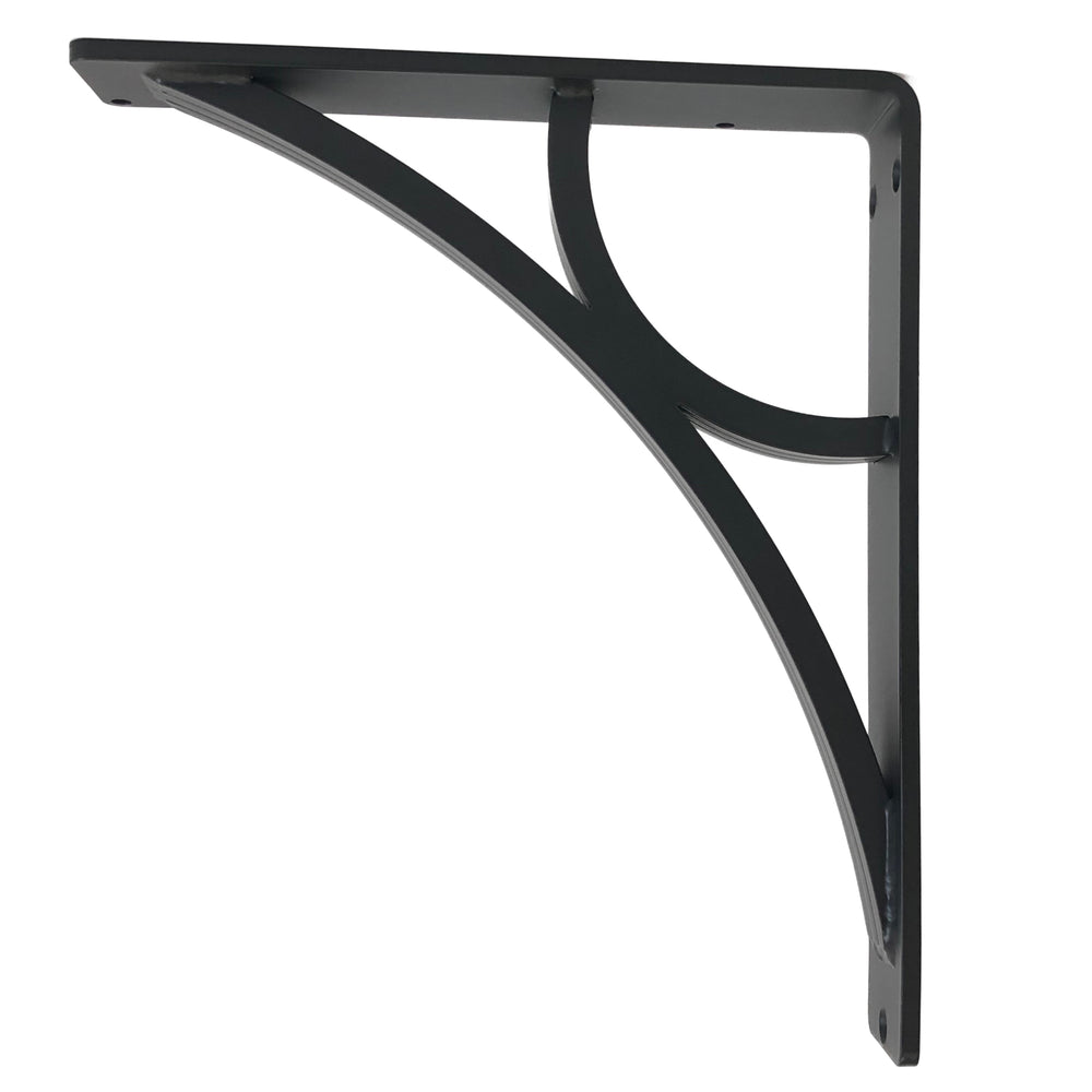 Eclipse Iron Corbel 2in Wide Countertop Support Bracket - Iron Supports